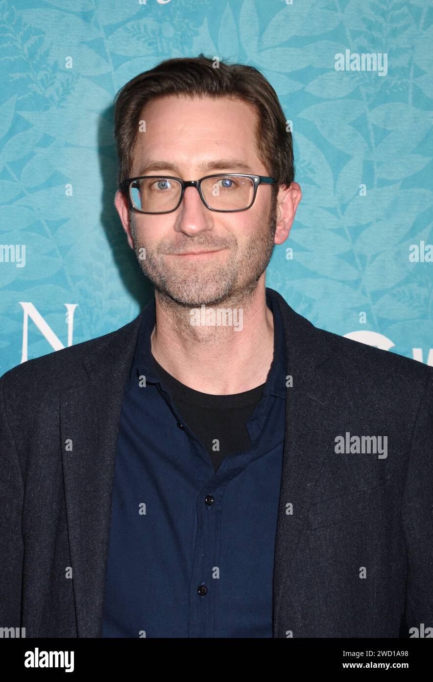 New York, NY, USA. 17th Jan, 2024. Simon Maxwell at the NY premiere of ...