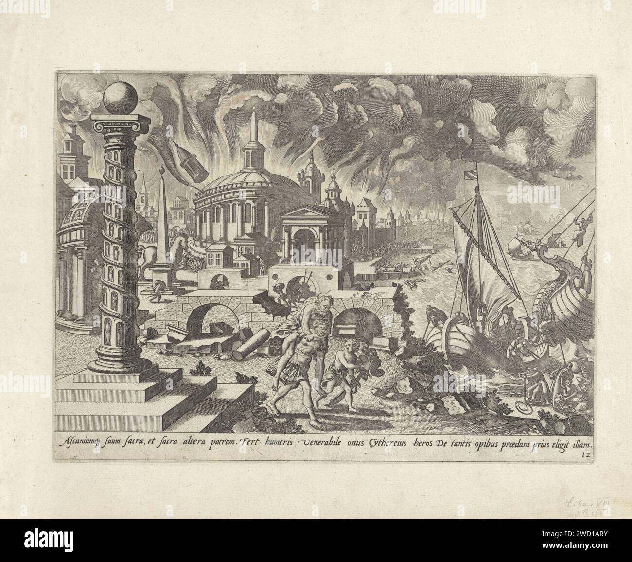 Aeneas saves hi-res stock photography and images - Alamy