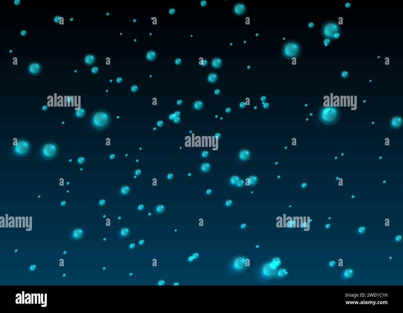 Sci fi blue sphere particles hi-res stock photography and images - Alamy