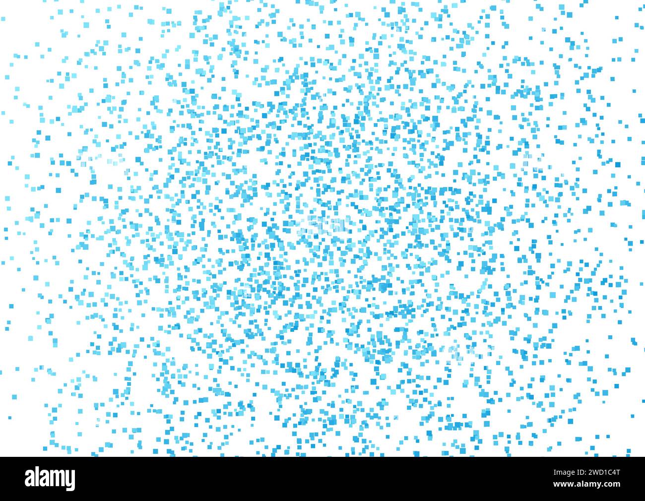 Blue sparkling particles Cut Out Stock Images & Pictures - Alamy