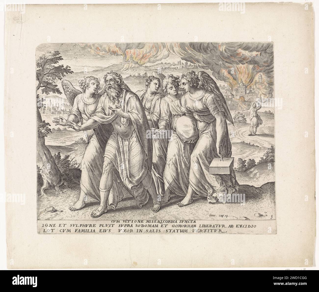 Lot daughters destruction sodom gomorrah hi-res stock photography and ...