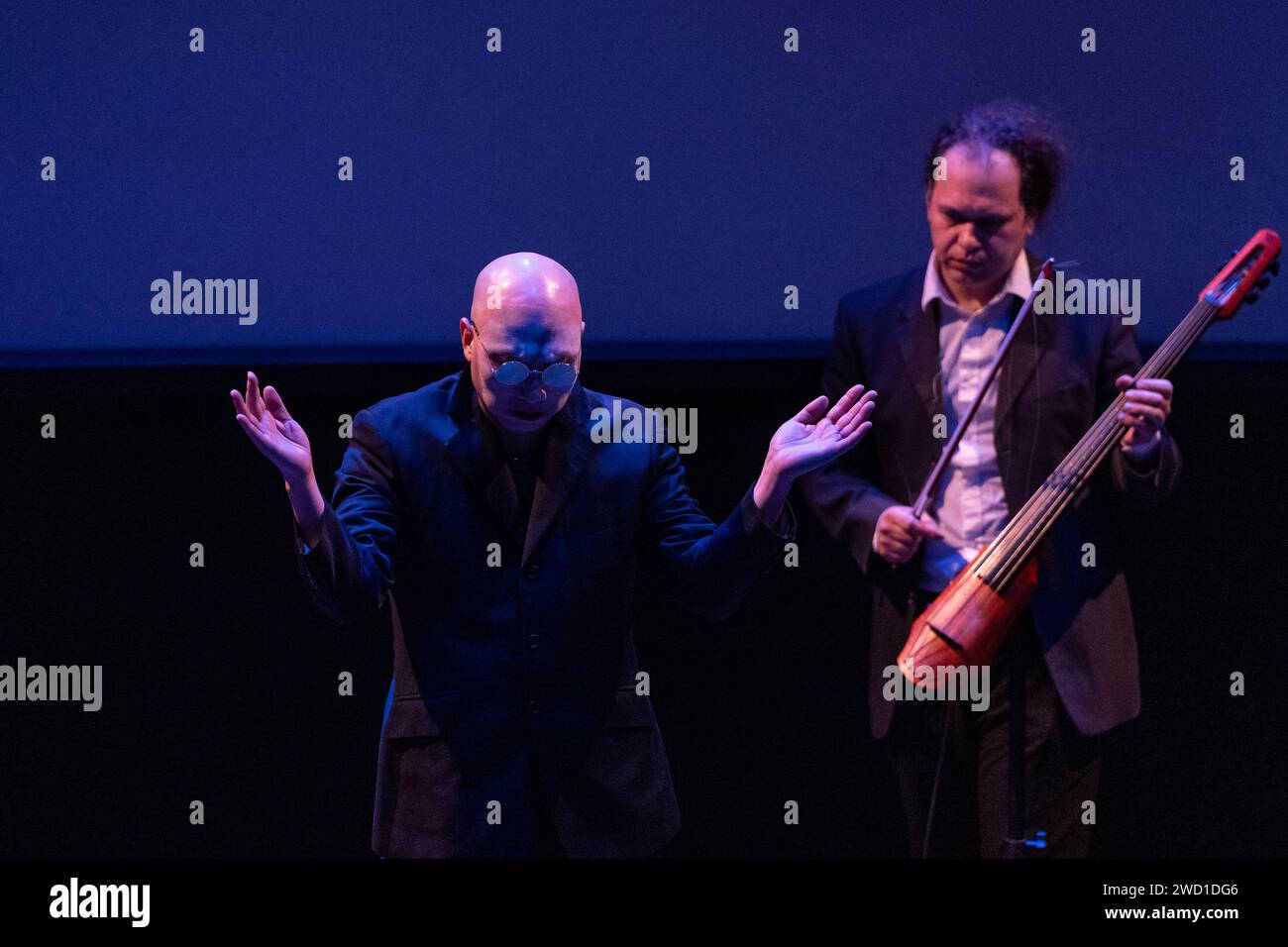 New York, USA. 17th Jan, 2024. Dancer Michael Sakamoto performs with ...