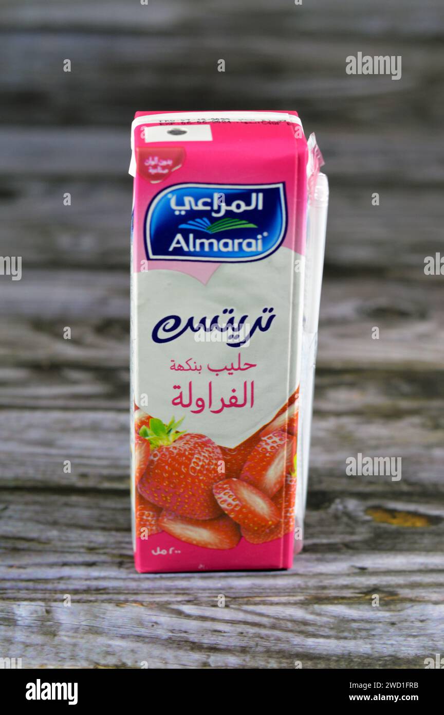 Almarai milk hi-res stock photography and images - Alamy