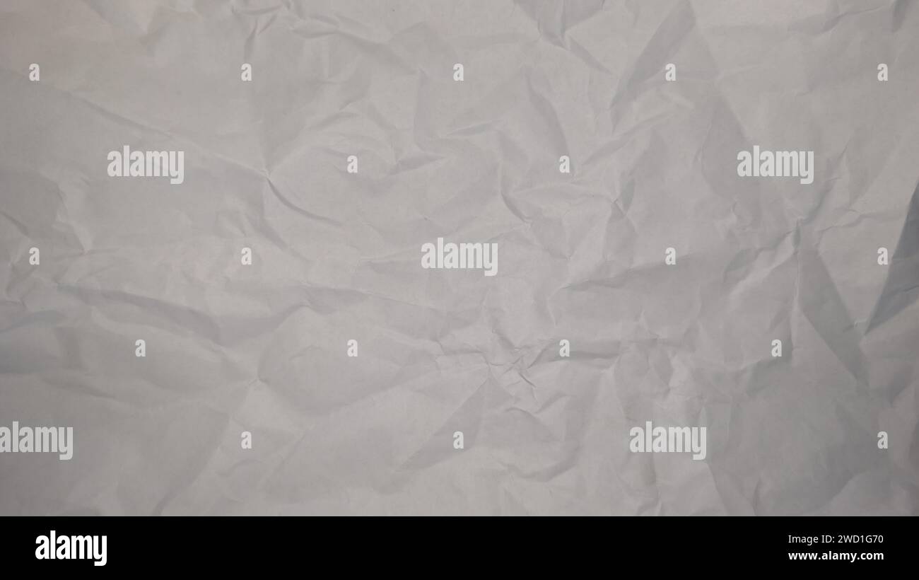 Paper texture big sheet of paper wrinkled crumpled with random creases ...