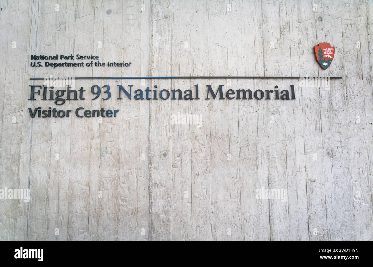 The Flight 93 National Memorial, Memorial park in Pennsylvania, 9/11 ...