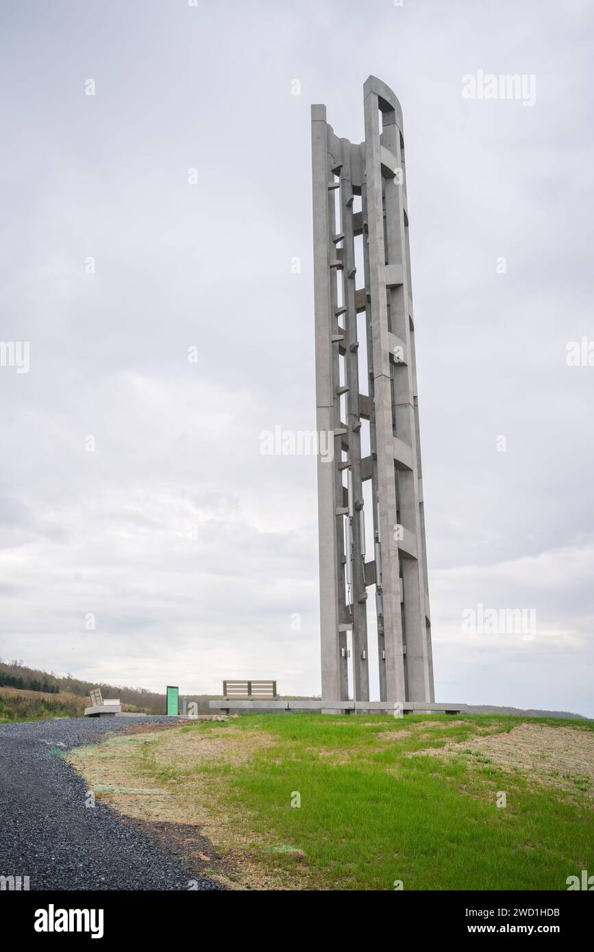 The Flight 93 National Memorial, Memorial park in Pennsylvania, 9/11 ...