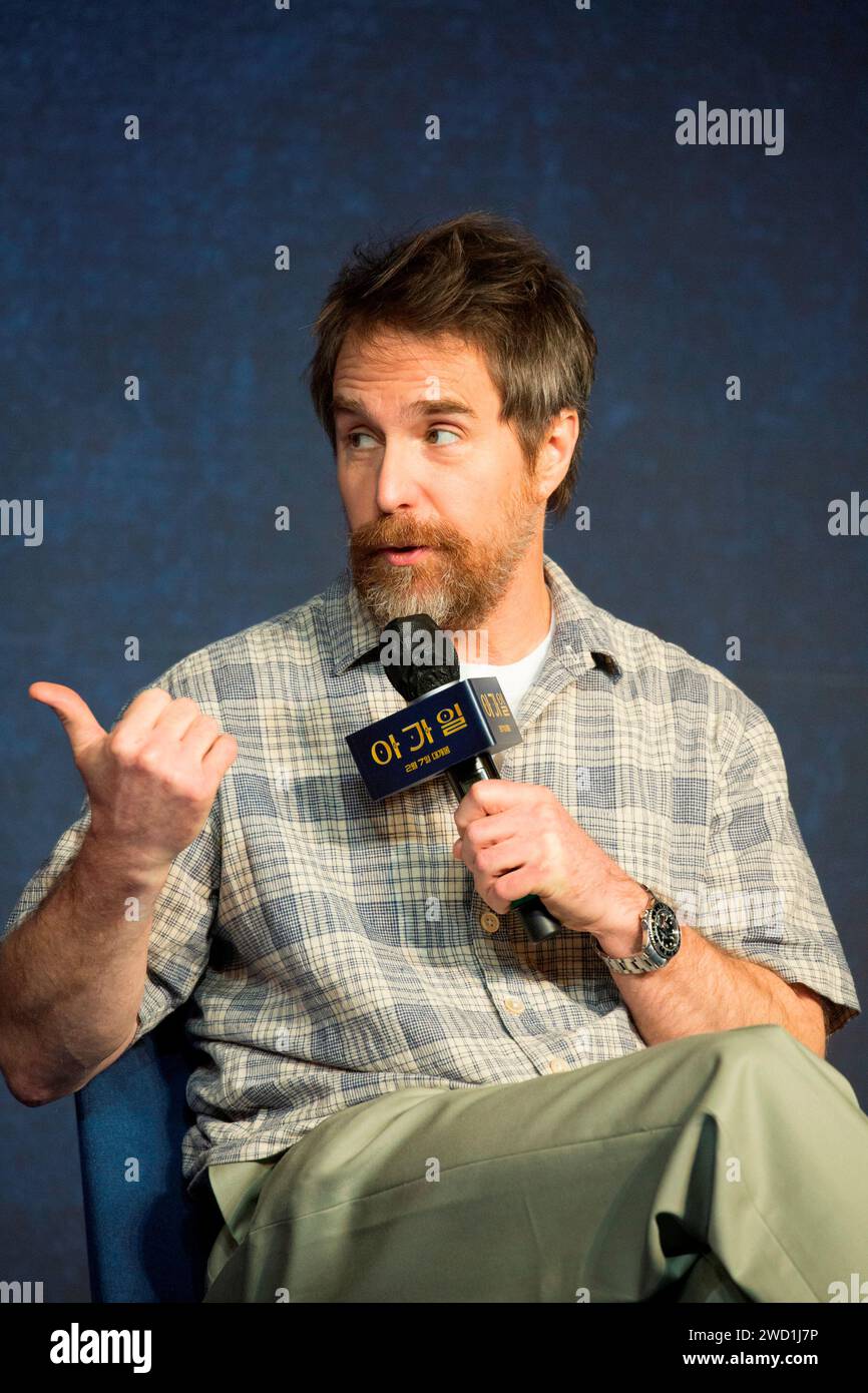 Sam Rockwell, Jan 18, 2024 : Hollywood actor Sam Rockwell attends a ...