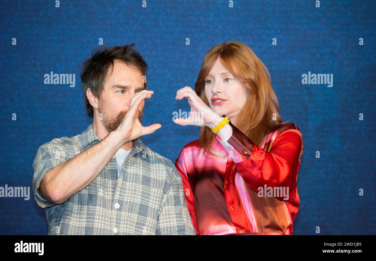 Sam Rockwell and Bryce Dallas Howard, Jan 18, 2024 : Actor Sam Rockwell ...