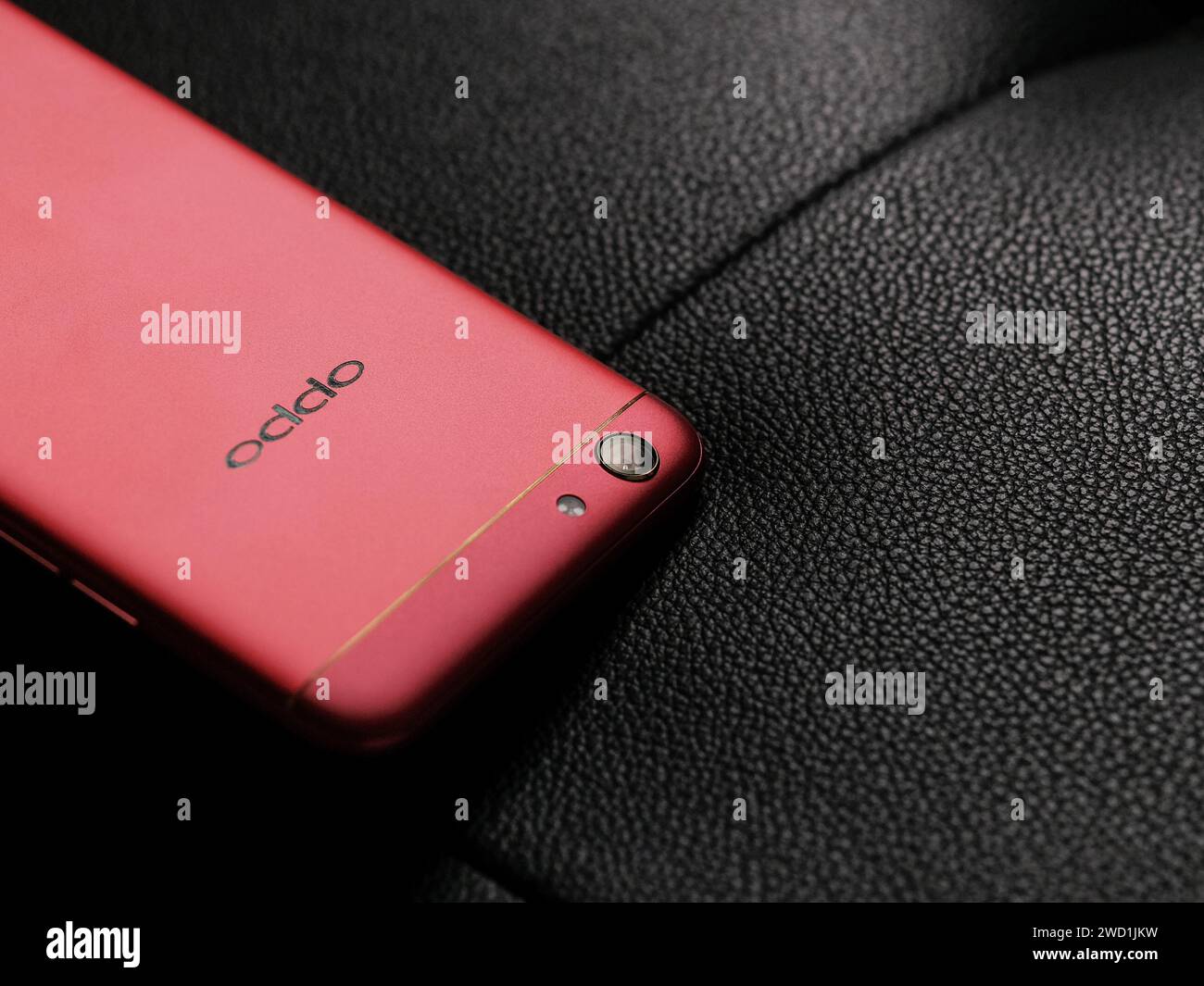 HCMC, VN - Jan 2024. Oppo F3 Red Smartphone Stock Photo - Alamy