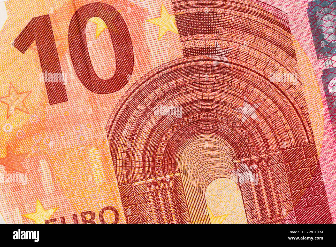 10 euro banknote back hi-res stock photography and images - Alamy