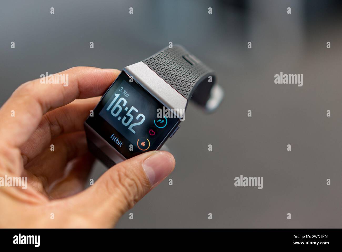 HCMC, VN - Jan 2024. Fibit Ionic Smartwatch Stock Photo - Alamy