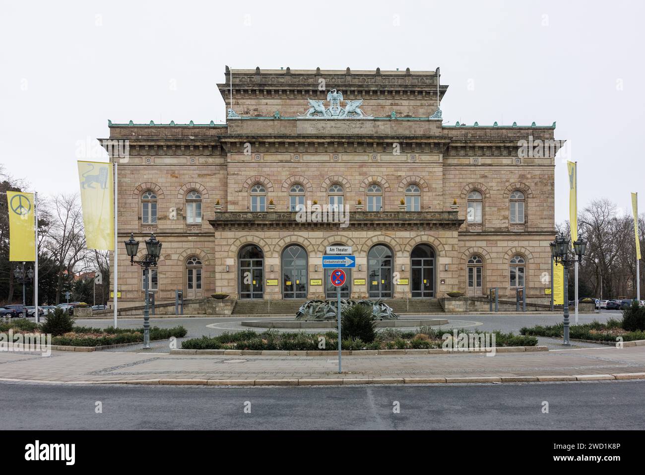 Brunswick, Germany. 17th Jan, 2024. The exterior shot shows the ...