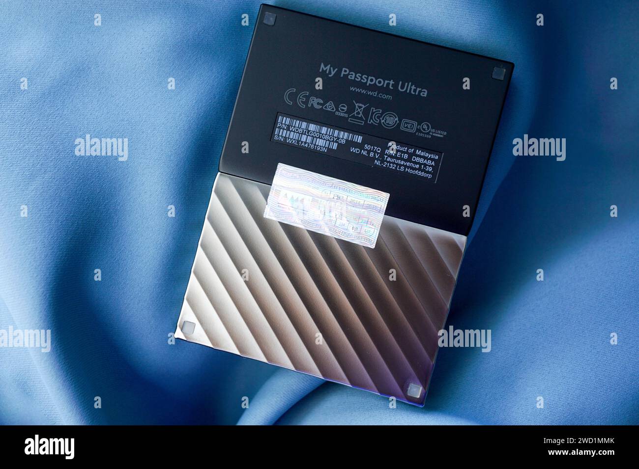 HCMC, VN - Jan 2024. WD My Passport External Portable Hard-disk Stock ...