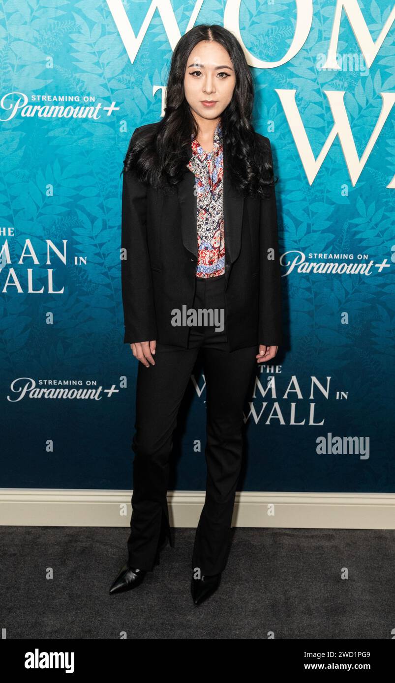 Amber Wang attends the premiere of Showtime's 'The Woman In The Wall ...