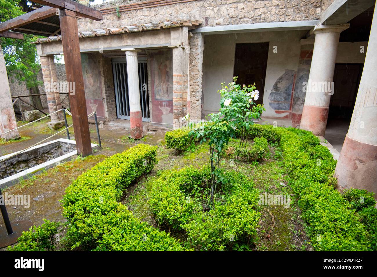 House of Octavius Quartio - Pompeii - Italy Stock Photo - Alamy