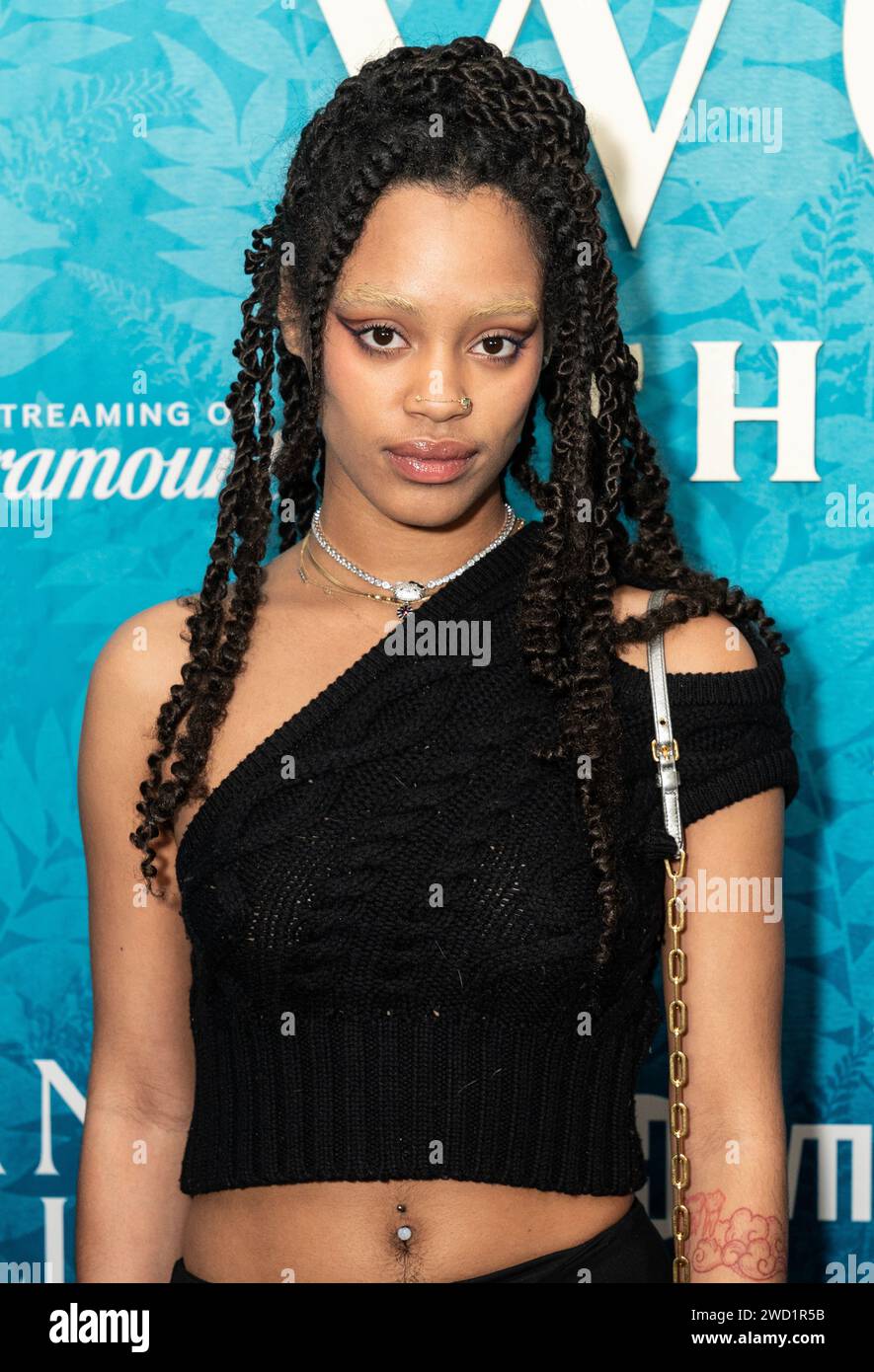 Ajani Russell attends the premiere of Showtime's 'The Woman In The Wall ...