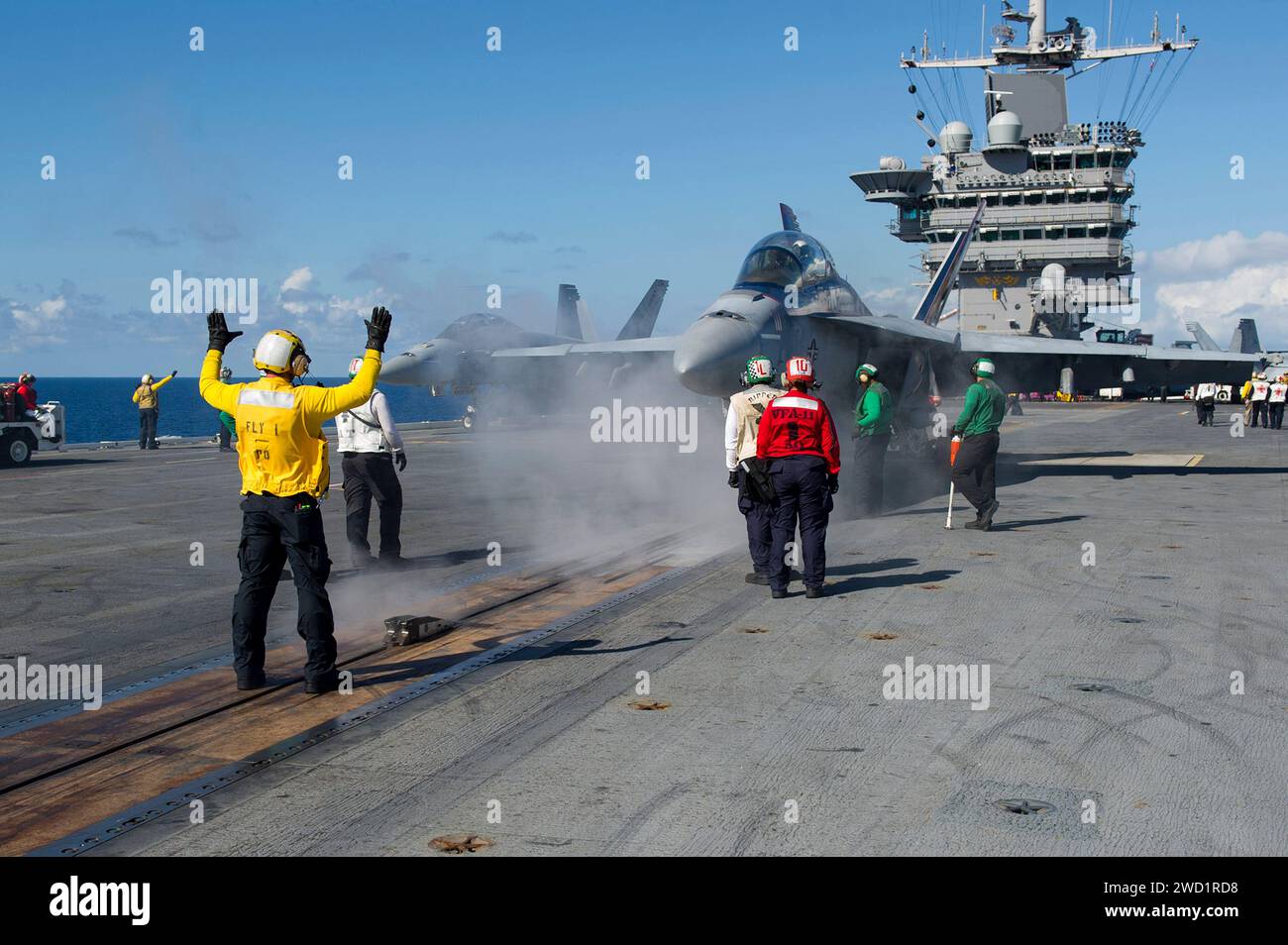 Uss harry s truman cvn 75 f a 18 hornet hi-res stock photography and images - Alamy