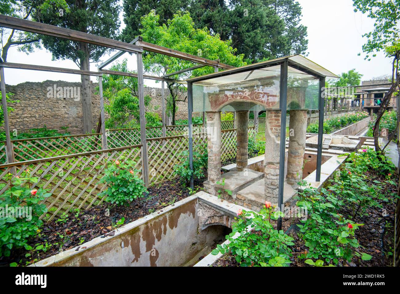 House of Octavius Quartio - Pompeii - Italy Stock Photo - Alamy