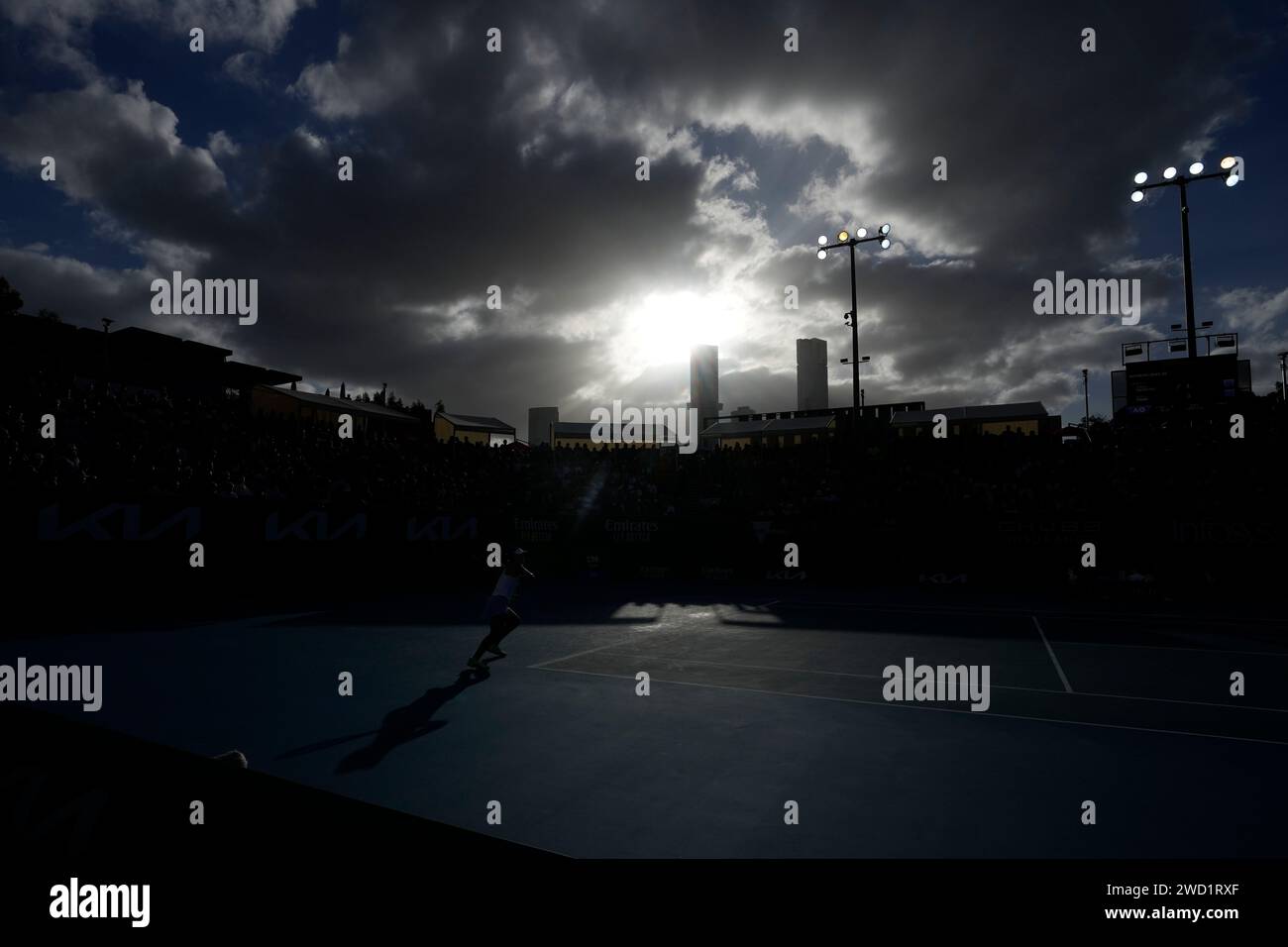 Emma Raducanu of Britain and Wang Yafan of China play their second ...