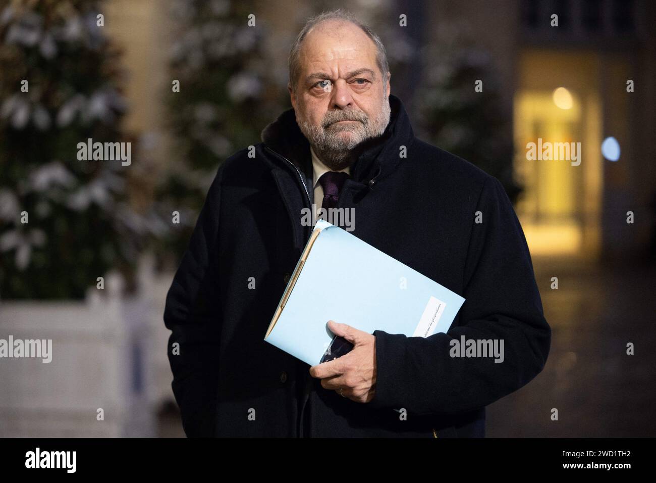 Paris, France. 18th Jan, 2024. French Keeper of the Seals, Minister of ...