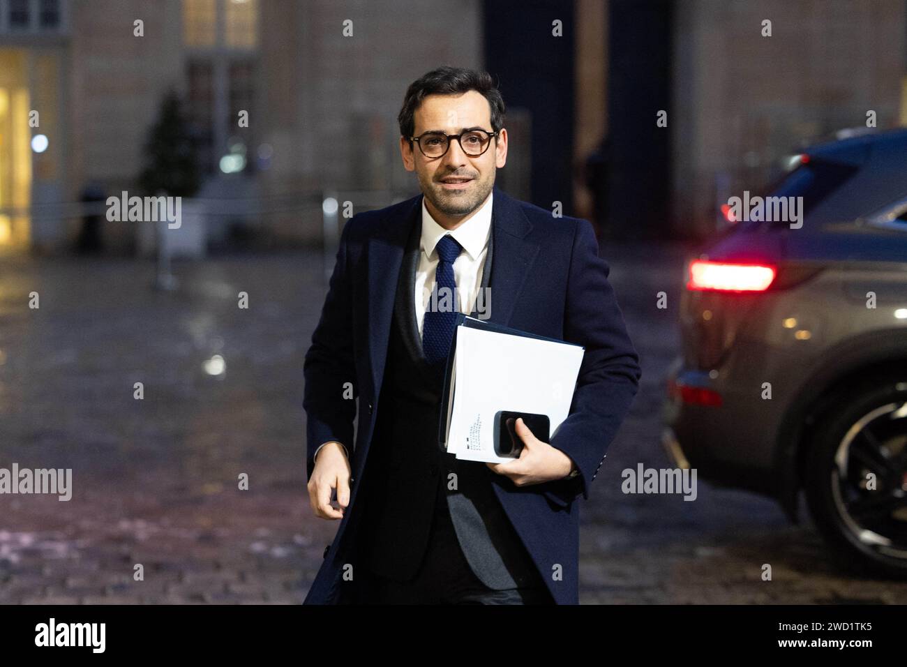 Paris, France. 18th Jan, 2024. French Foreign and European Affairs ...