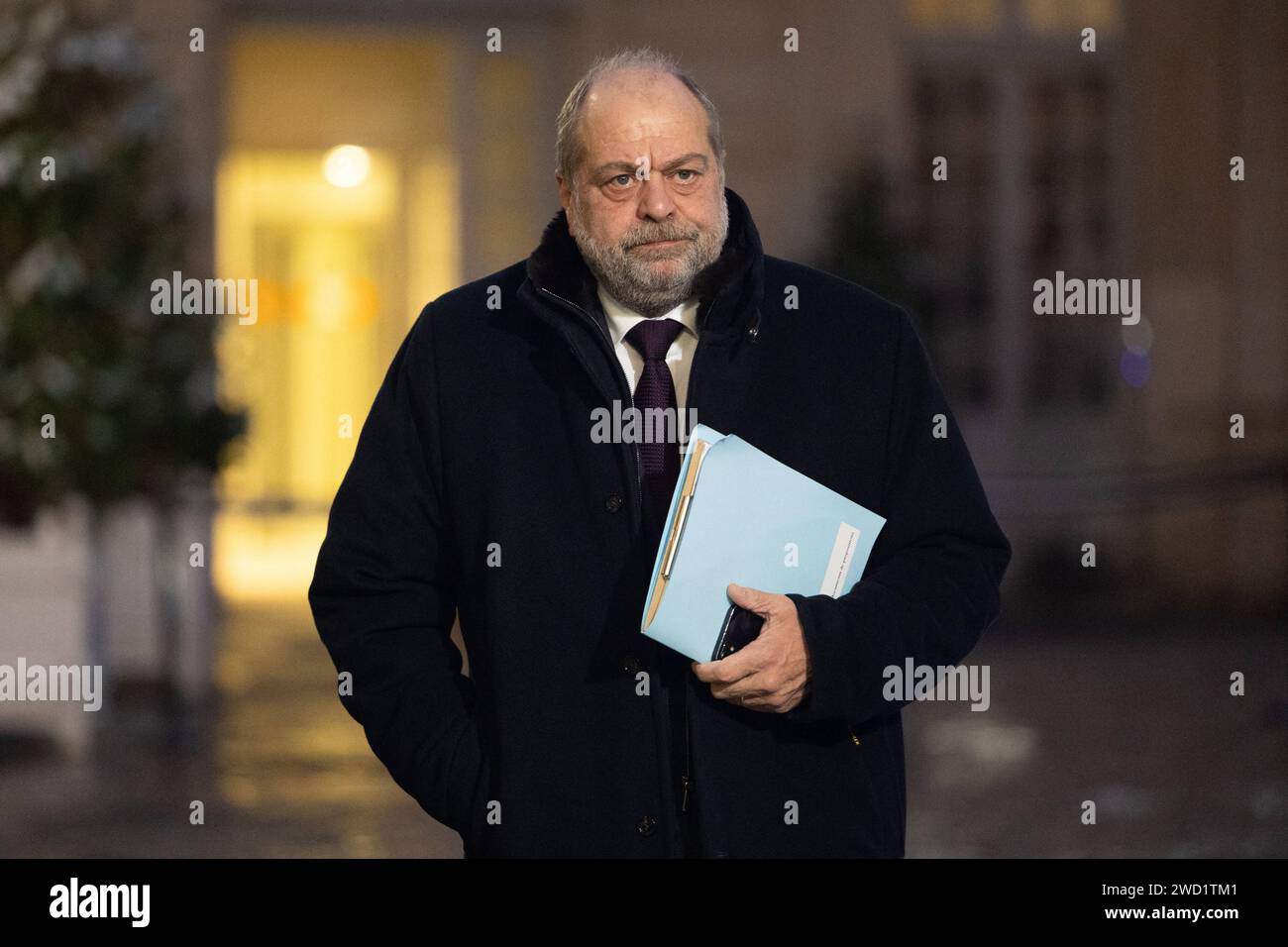 Paris, France. 18th Jan, 2024. French Keeper of the Seals, Minister of ...
