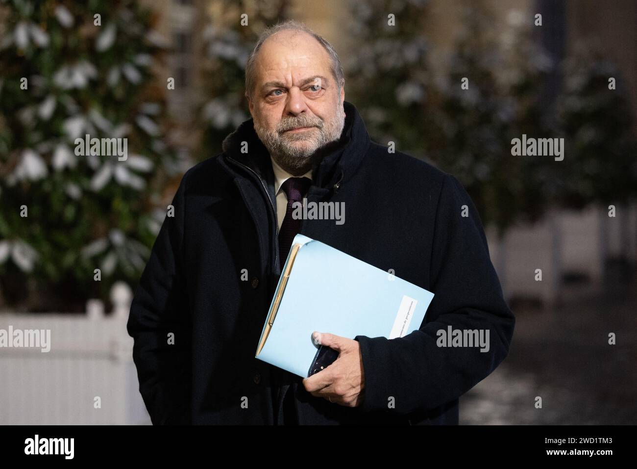 Paris, France. 18th Jan, 2024. French Keeper of the Seals, Minister of ...