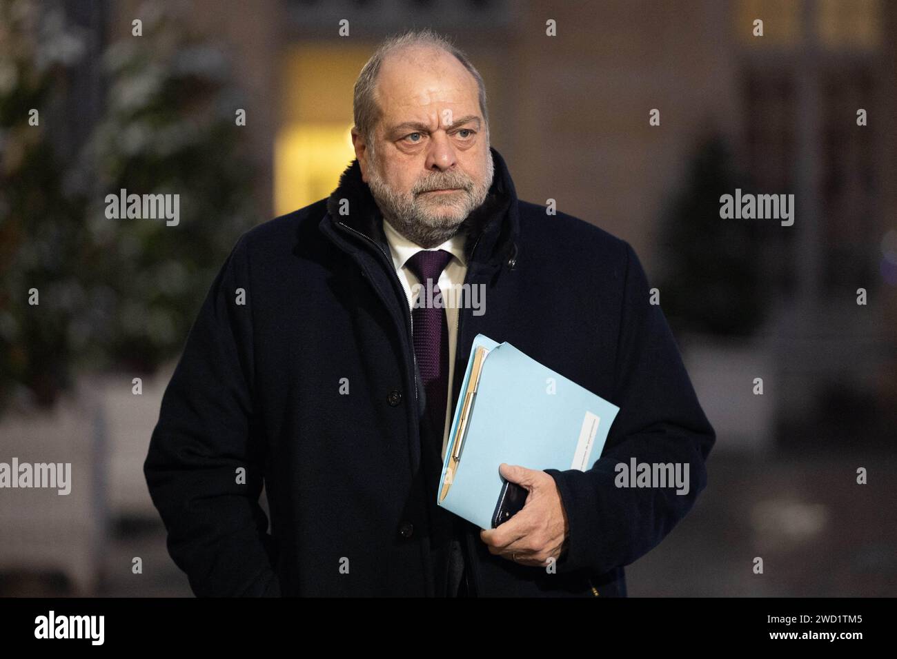 Paris, France. 18th Jan, 2024. French Keeper of the Seals, Minister of ...