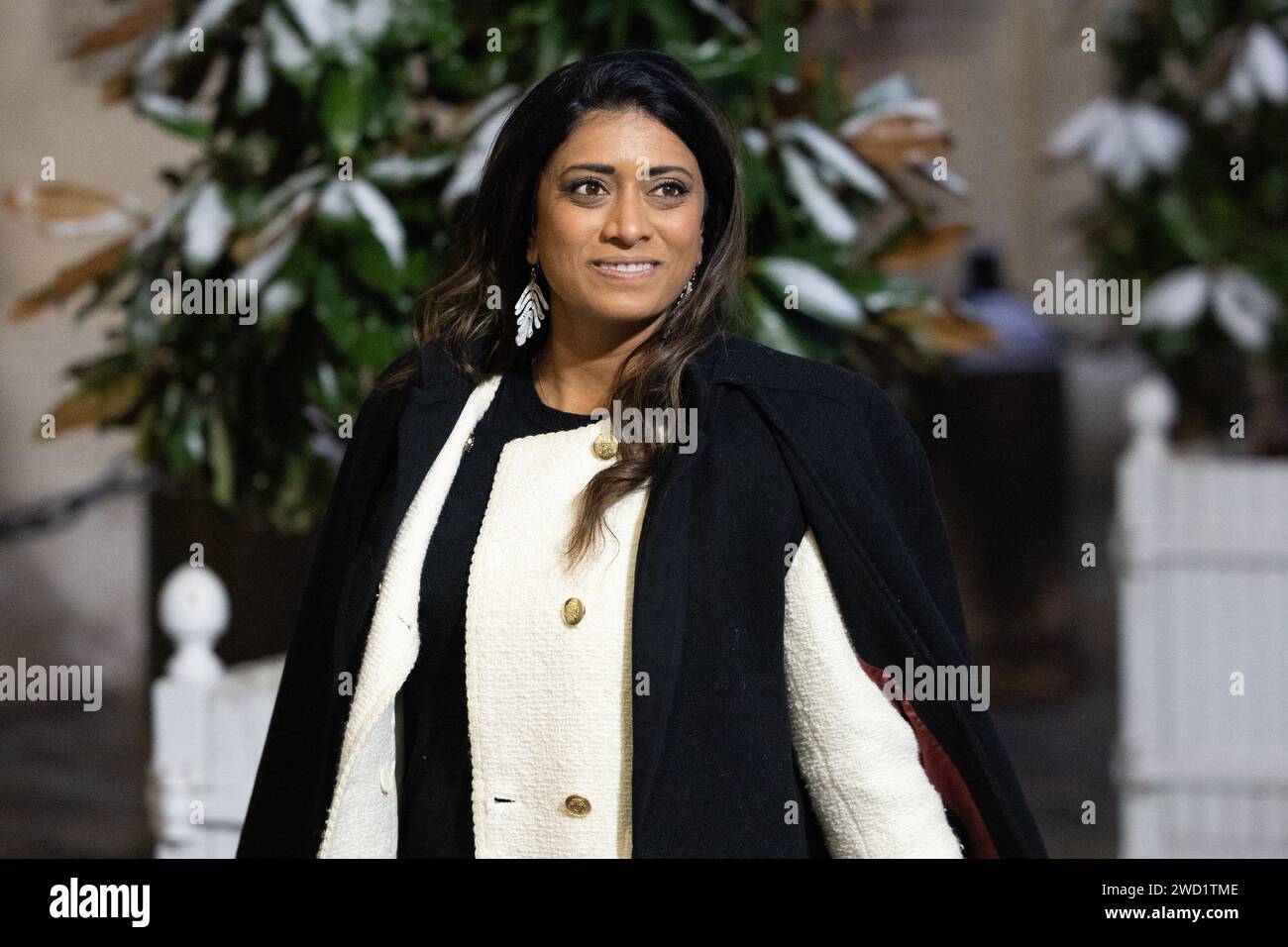 Paris, France. 18th Jan, 2024. French Minister for Democratic Renewal ...