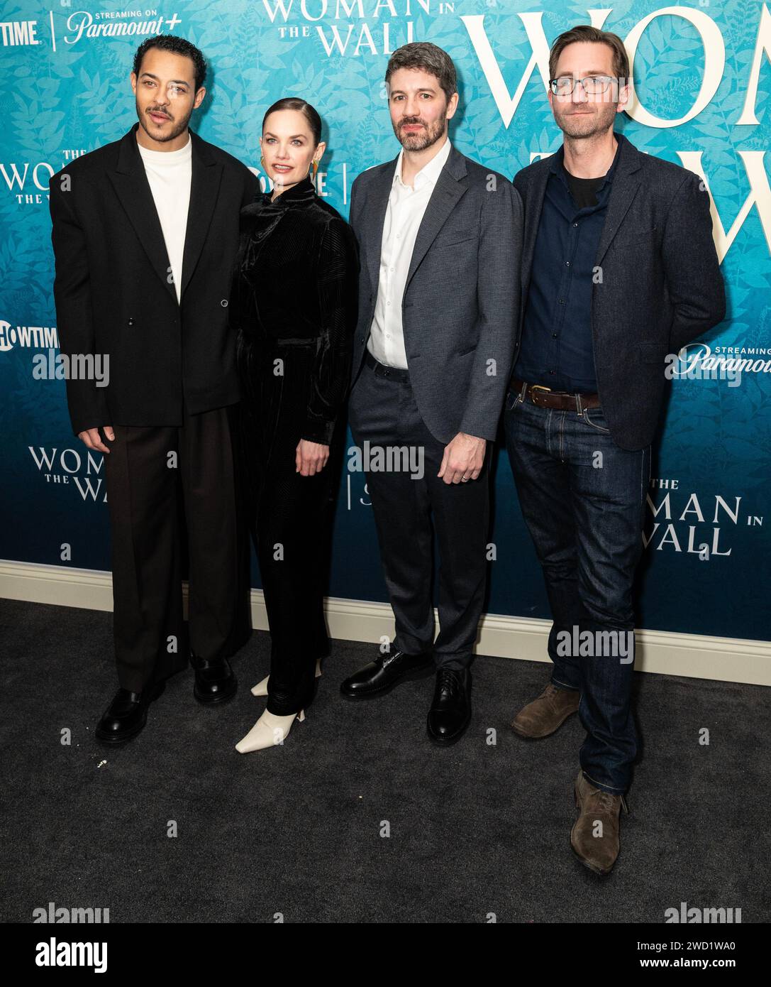 New York, USA. 17th Jan, 2024. Daryl McCormack, Ruth Wilson, Joe ...