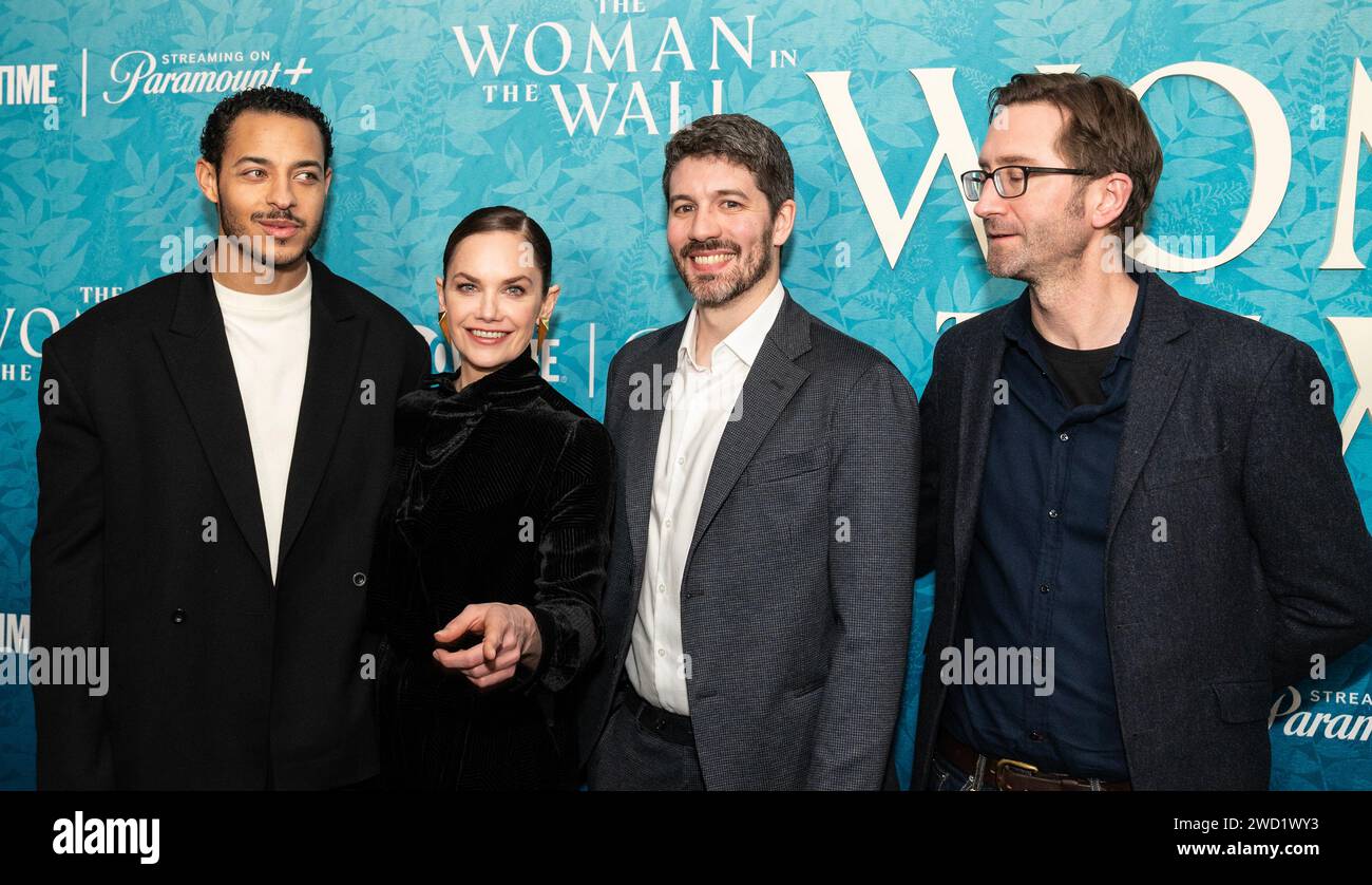 New York, USA. 17th Jan, 2024. Daryl McCormack, Ruth Wilson, Joe ...