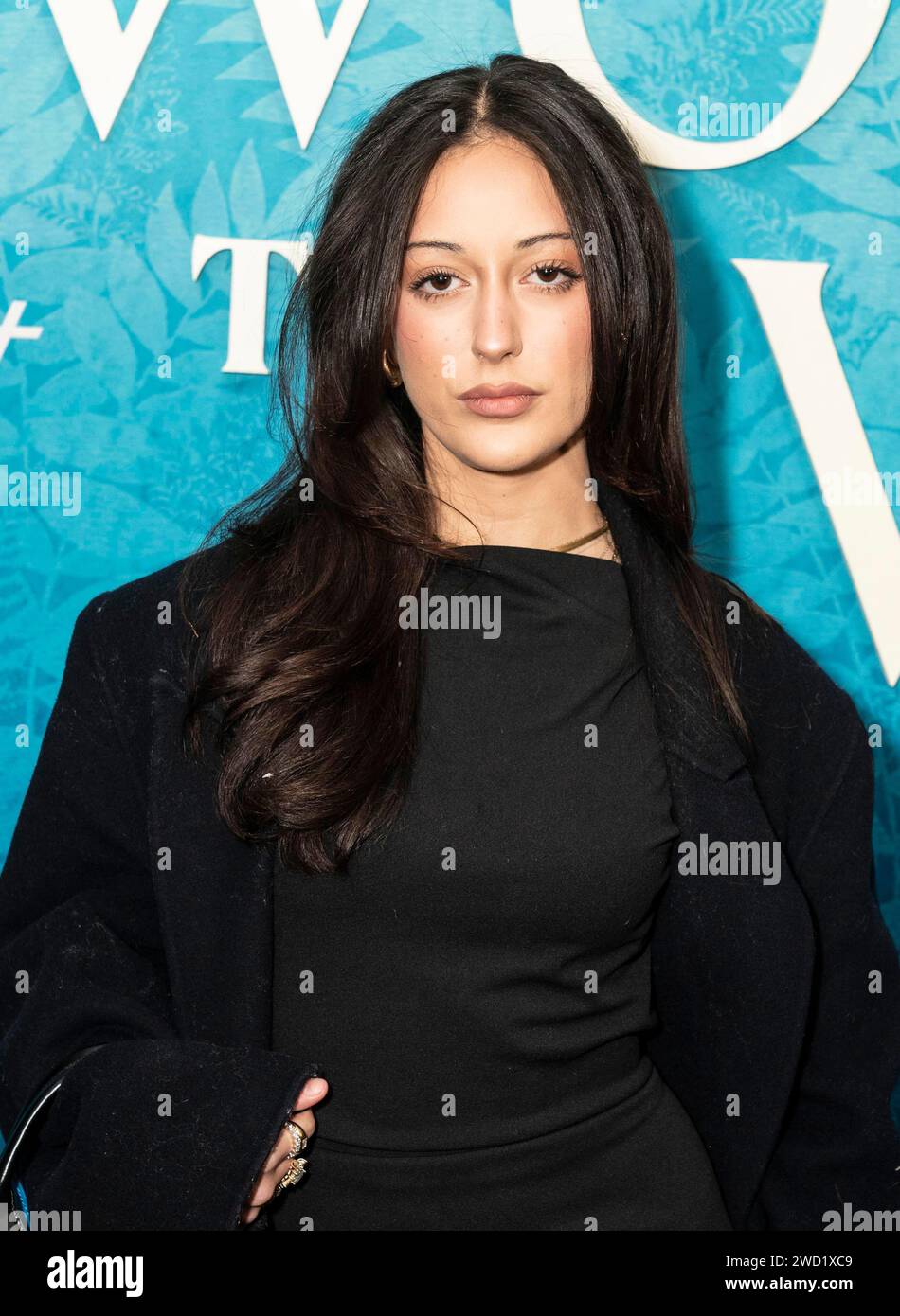 New York, New York, USA. 17th Jan, 2024. Eden Masliah attends the ...