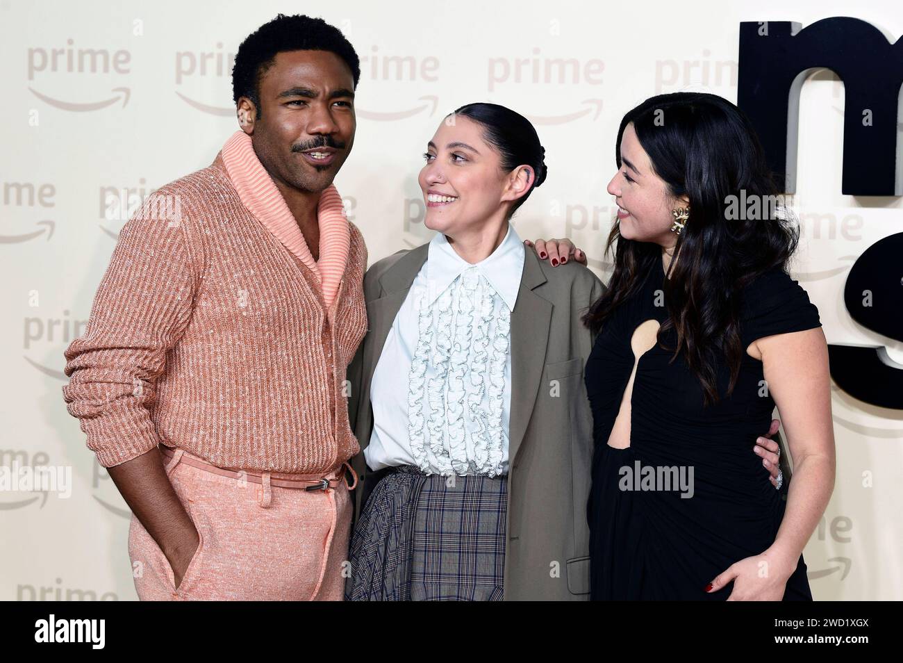 Donald Glover, Francesca Sloane und Maya Erskine bei der Premiere der ...