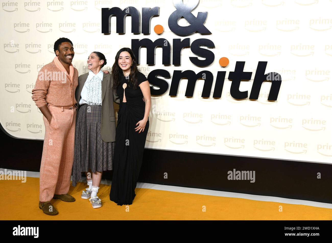 Donald Glover, Francesca Sloane und Maya Erskine bei der Premiere der ...