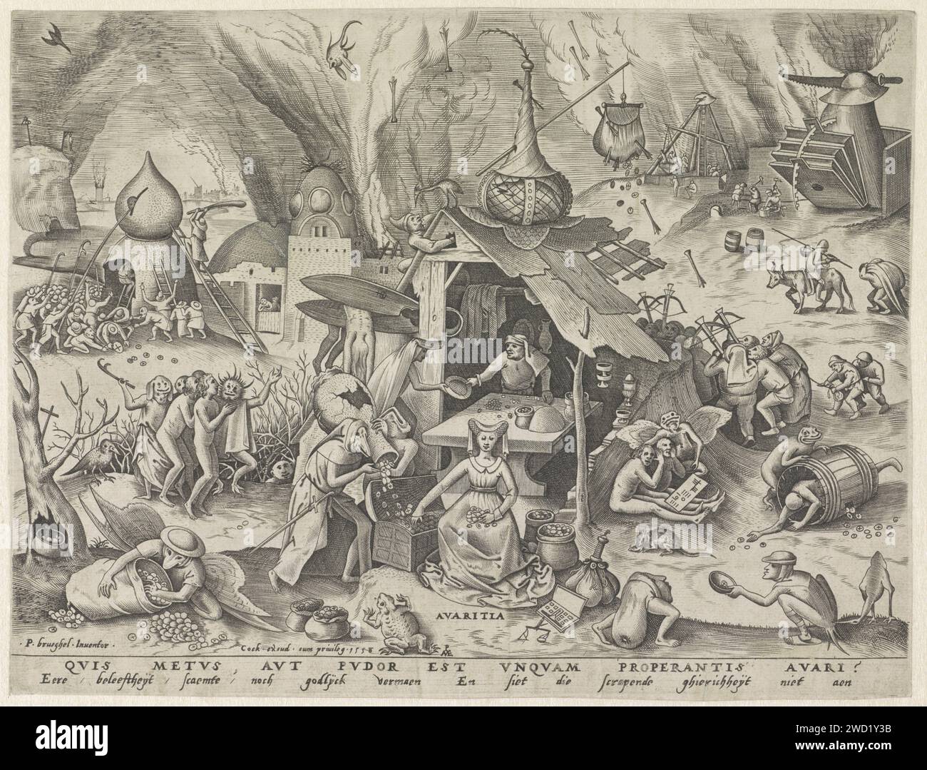 Pieter bruegel seven deadly sins hi-res stock photography and images ...