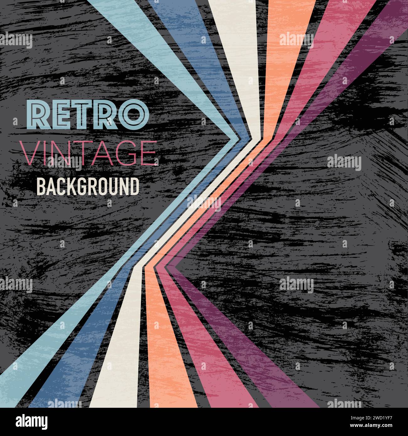 Retro background lines set Stock Vector Image & Art - Alamy