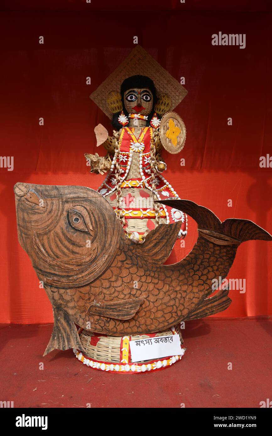 Matsya Avatar, or the Fish Incarnation, is one of the ten primary ...