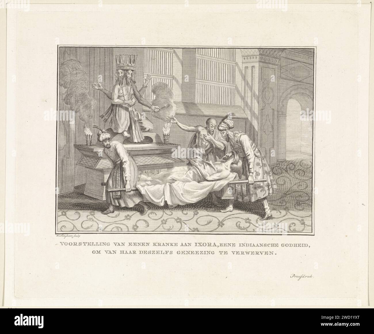 Sick for the Indian God Shiva (Ixora), W. Tringham, After Bernard ...