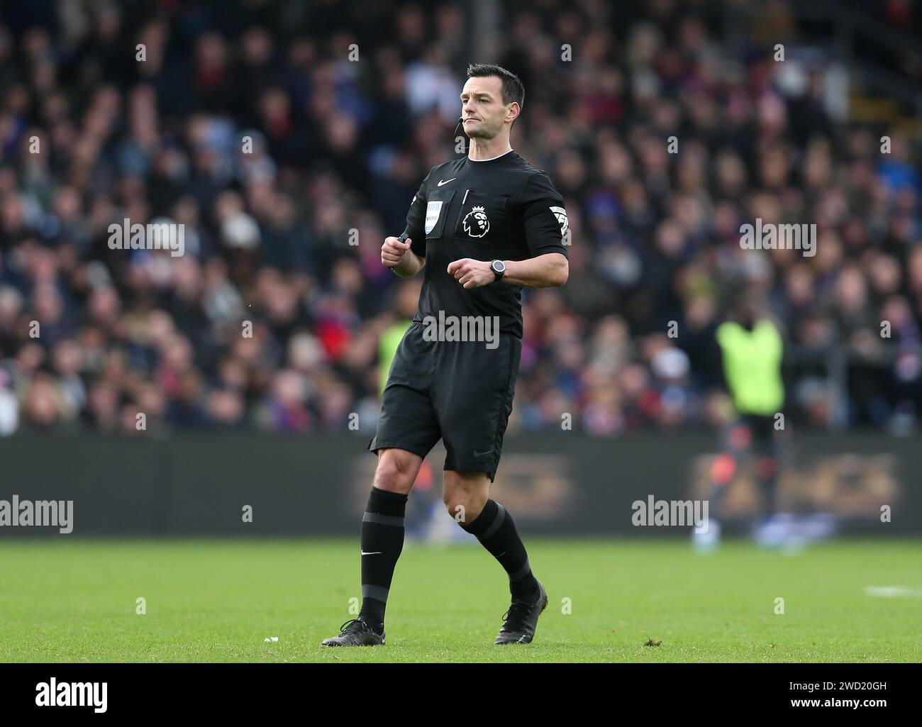 Referee, Andy Madley. - Crystal Palace v Liverpool, Premier League ...