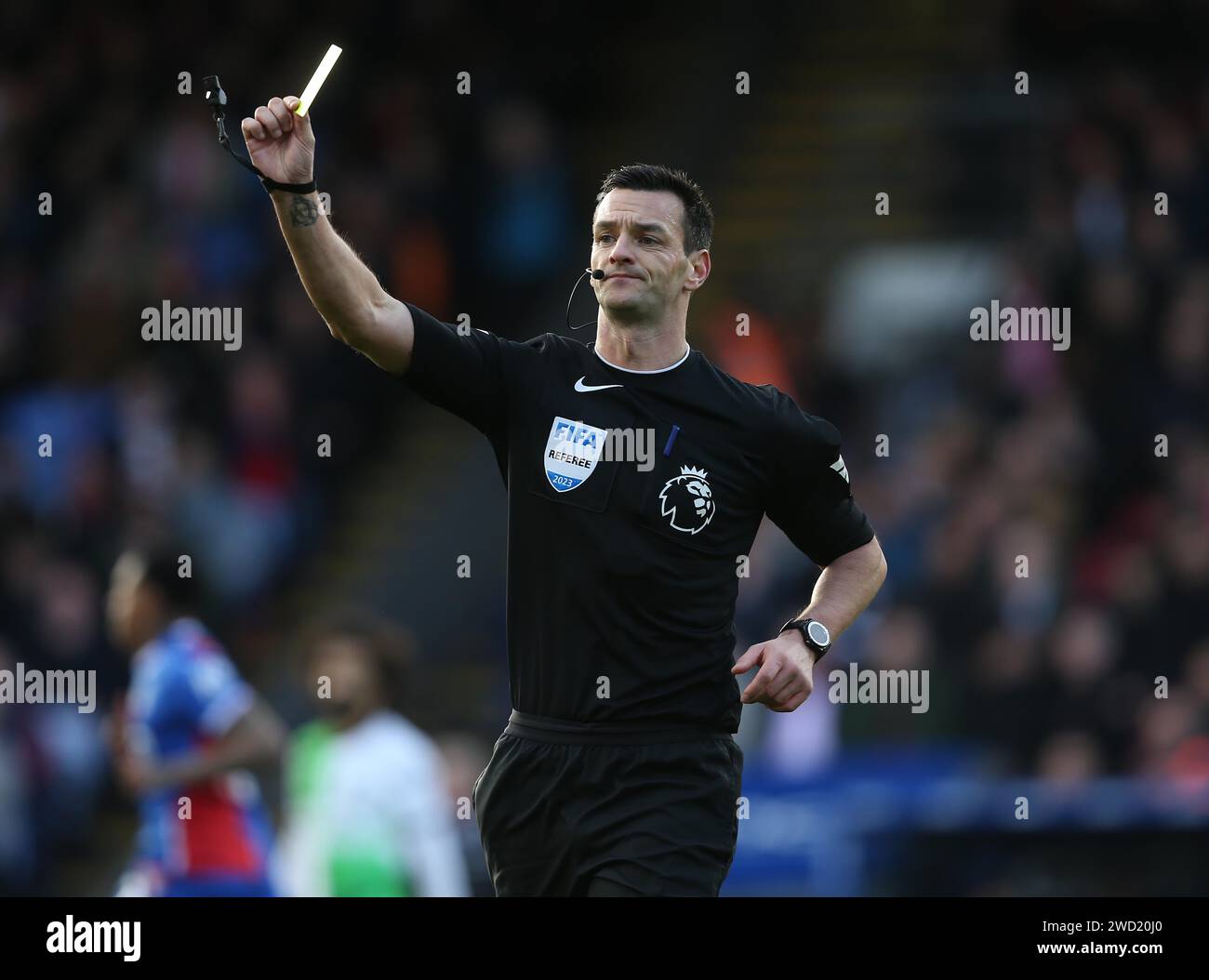 Referee, Andy Madley. - Crystal Palace v Liverpool, Premier League ...