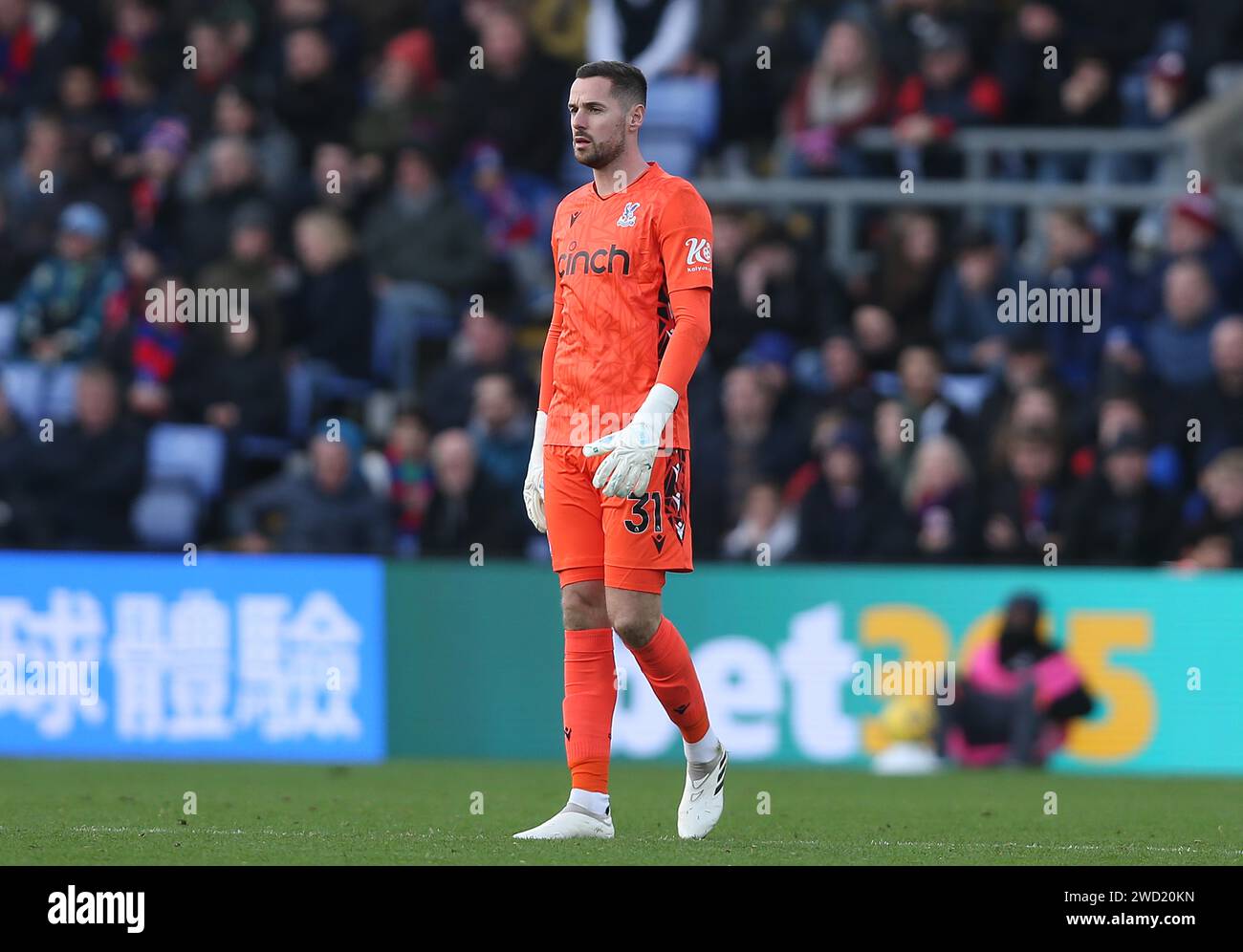 Remi Matthews of Crystal Palace. - Crystal Palace v Liverpool, Premier ...