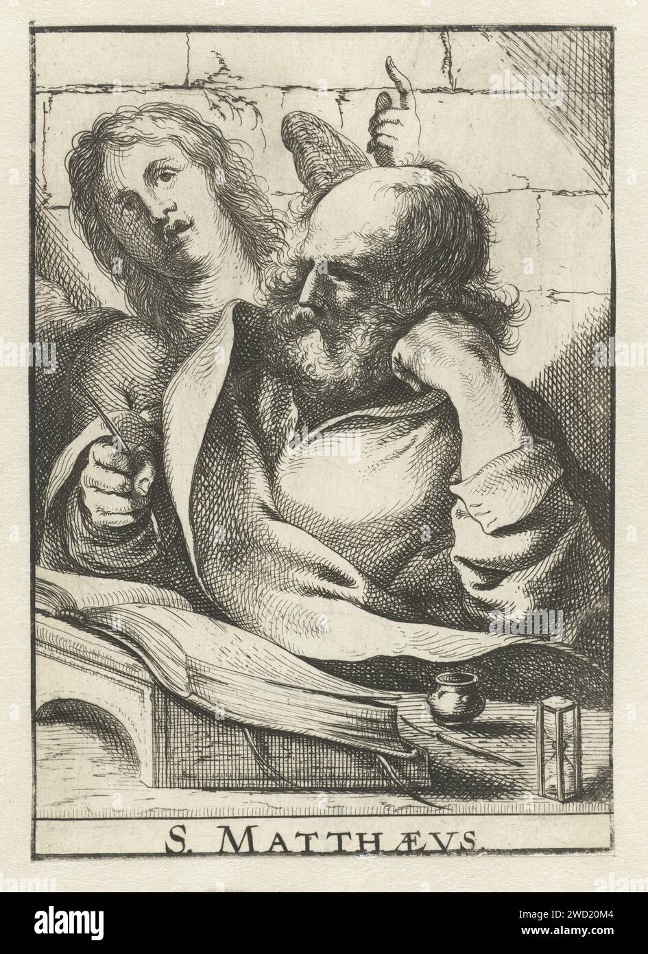 Holy Matthew, Laurent de la Hire (attributed to), after Jan Lievens ...