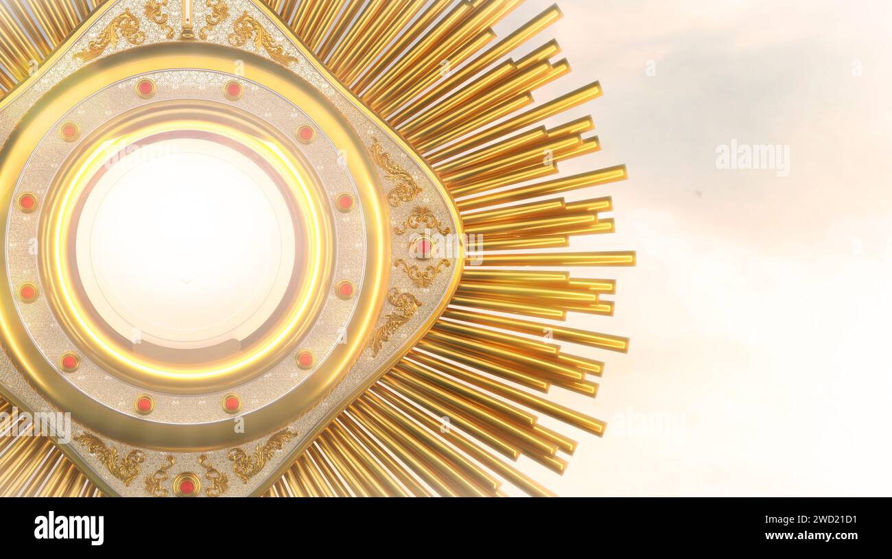 Host of the eucharist hi-res stock photography and images - Alamy