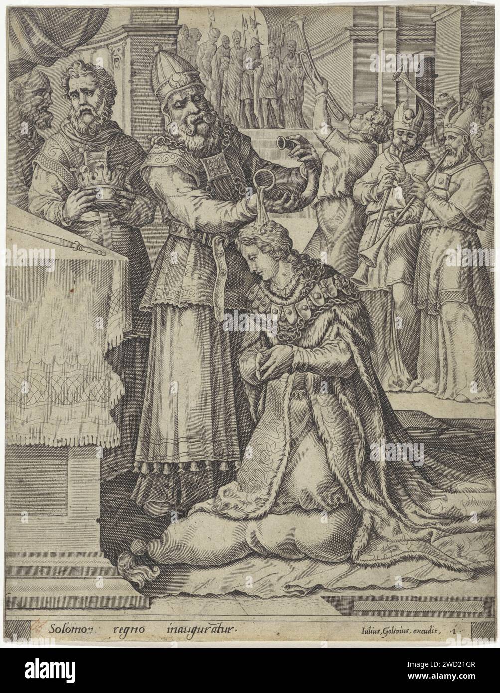 King solomon coronation hi-res stock photography and images - Alamy