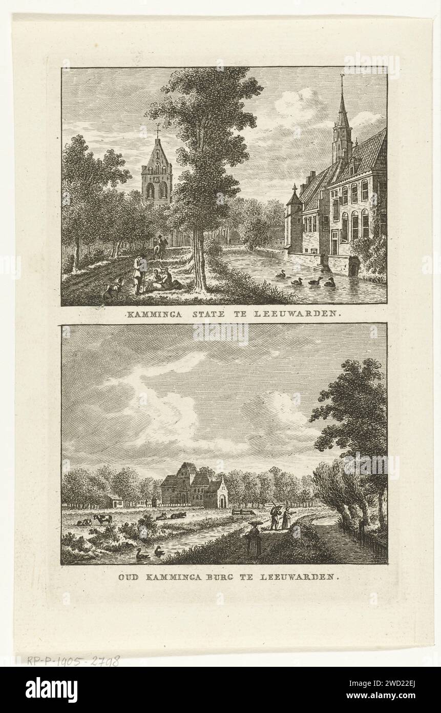 Two faces at Leeuwarden: Kamminga -State in Ferwerd and the Oude ...