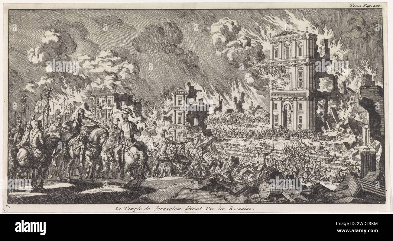 Romans destroy jewish temple hi-res stock photography and images - Alamy