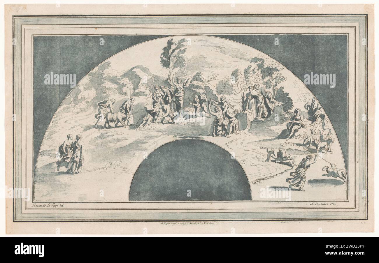 BUBORT VANTE VANNIS, Adam Von Bartch, After Raymond Deflands, 1783 ...