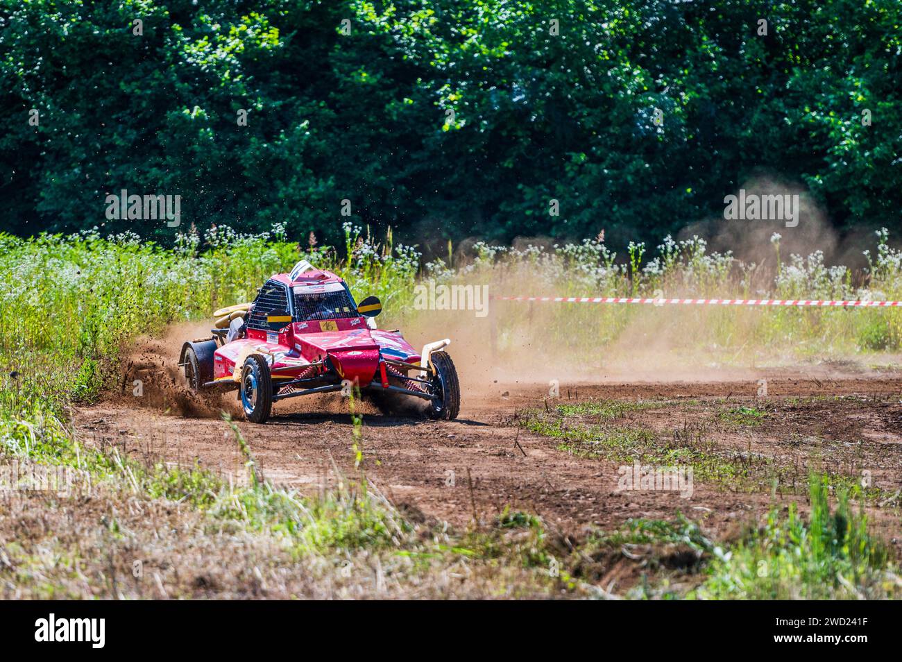 Autocross race. Racing emotions Stock Photo - Alamy