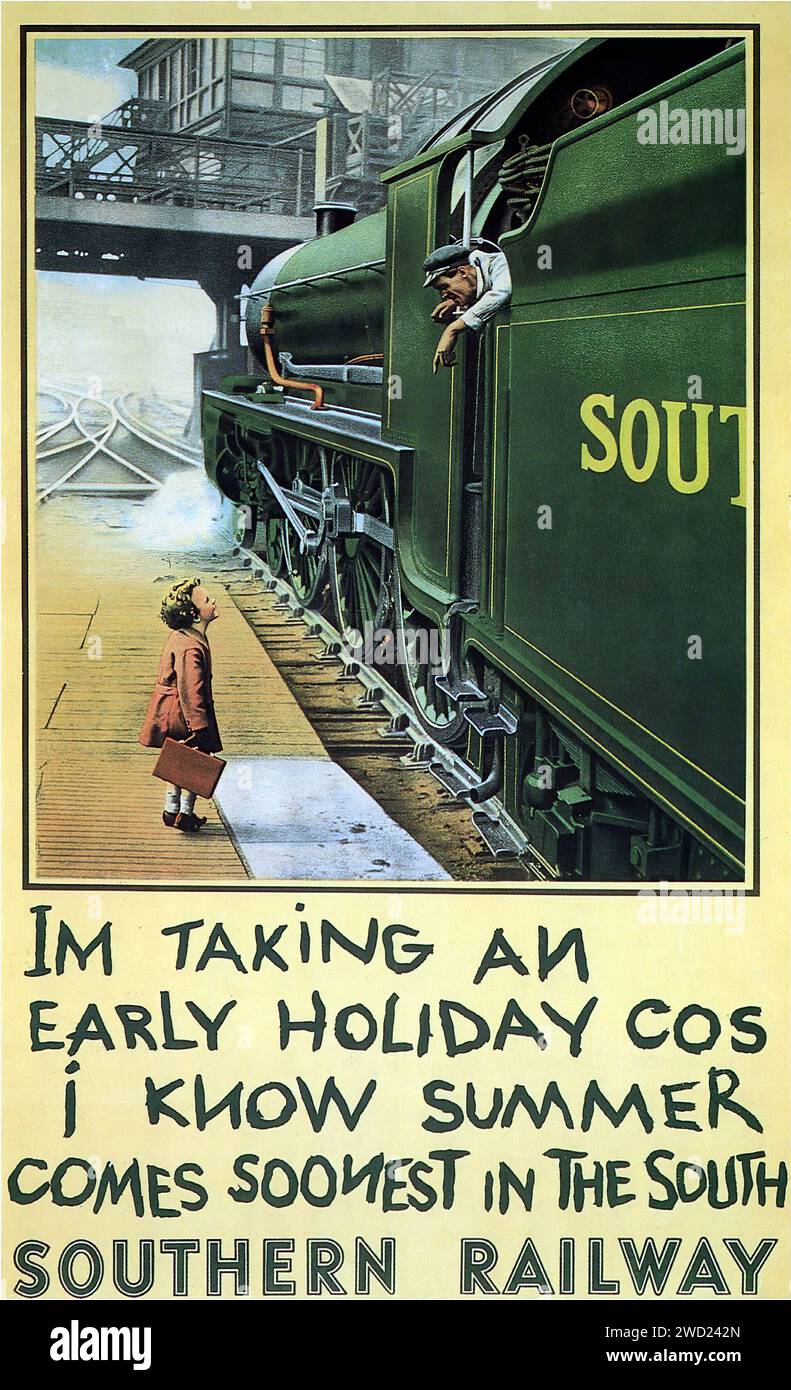 "I'm taking an early holiday cos I know summer comes soonest in the ...