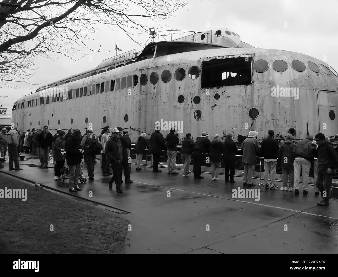 "Kalakala" - Image of the MV Kalakala, a notable ferry that operated in ...